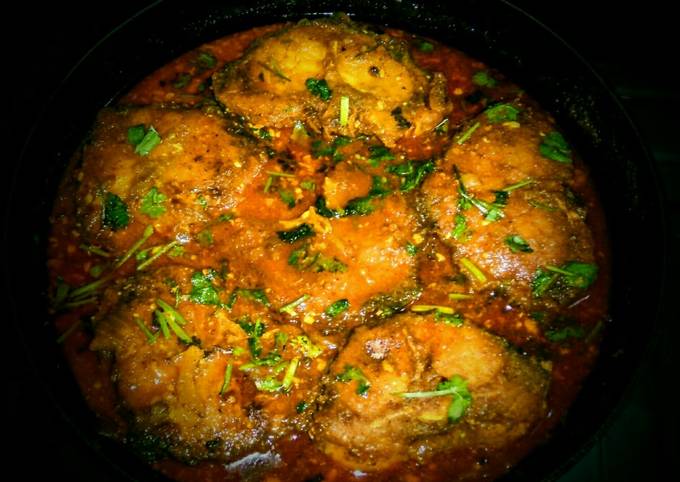 Katla Fish Kaliya Recipe by Disha D'Souza - Cookpad