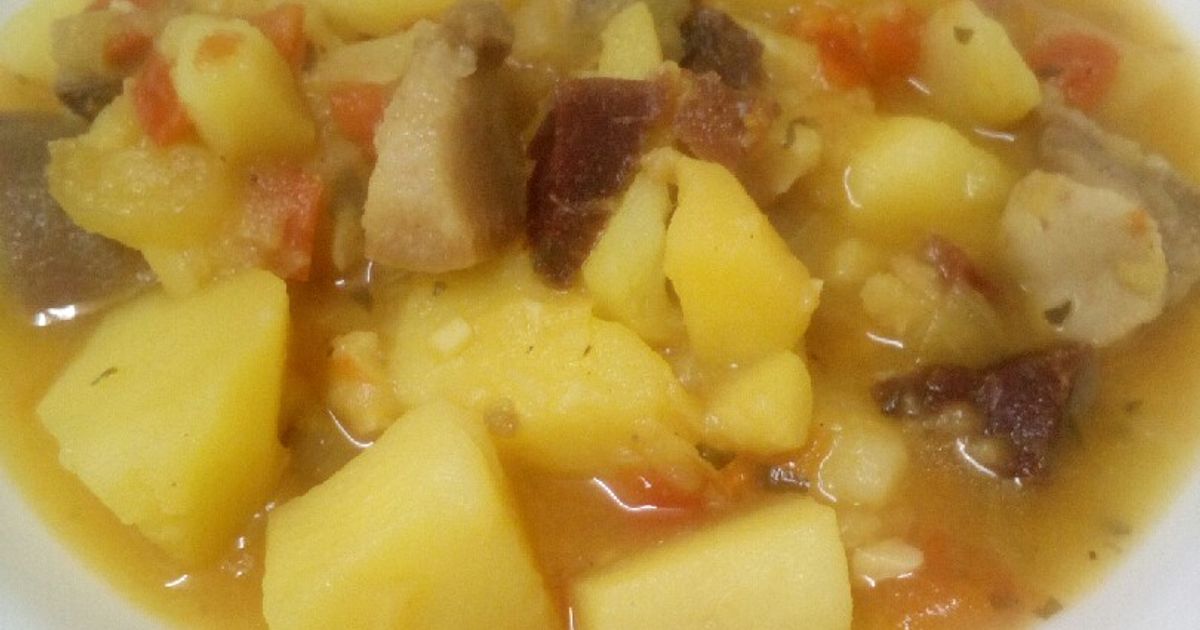 Morro De Cerdo Guisado Con Patatas Receta de Eva Leal