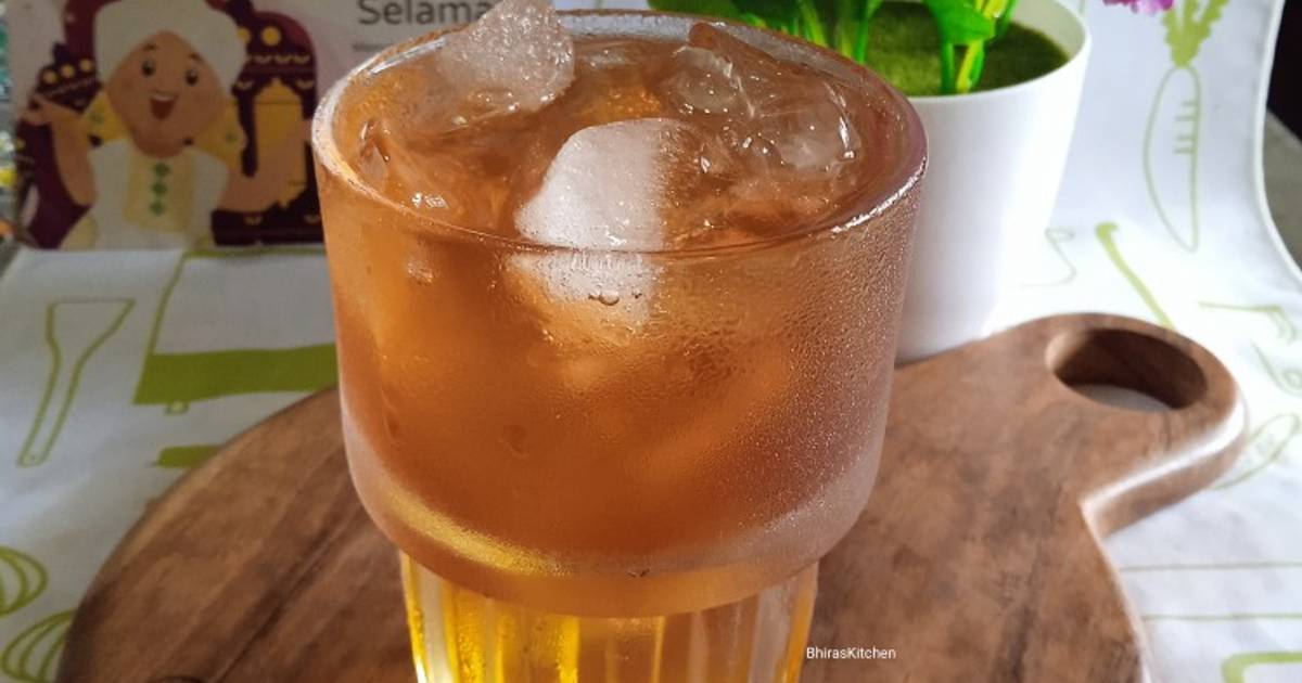 Resep Ice Peach Tea oleh Rika Erviana - Cookpad