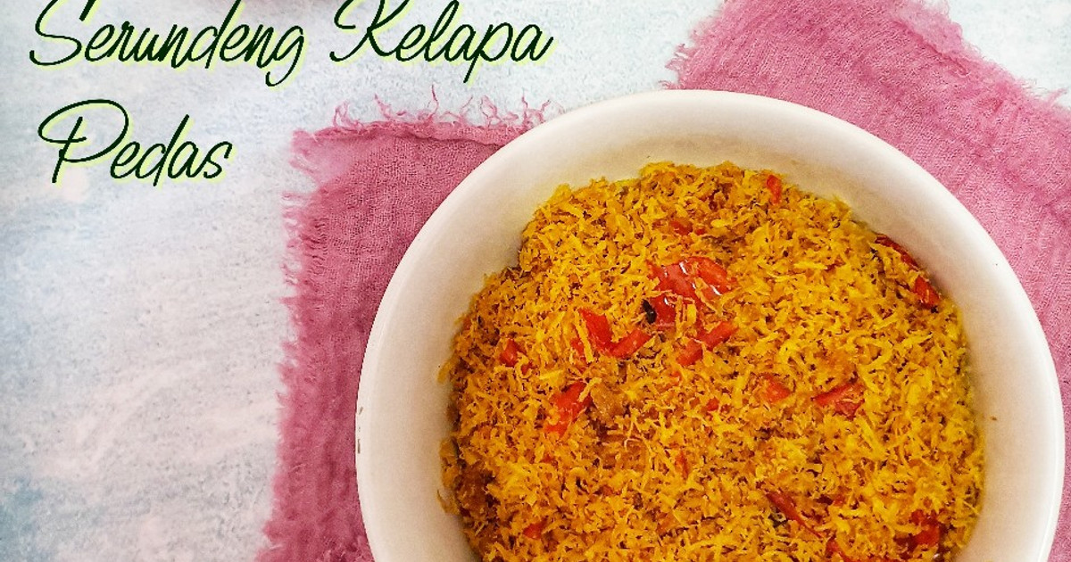 Resep Serundeng Kelapa Pedas oleh Susi Gunawan - Cookpad