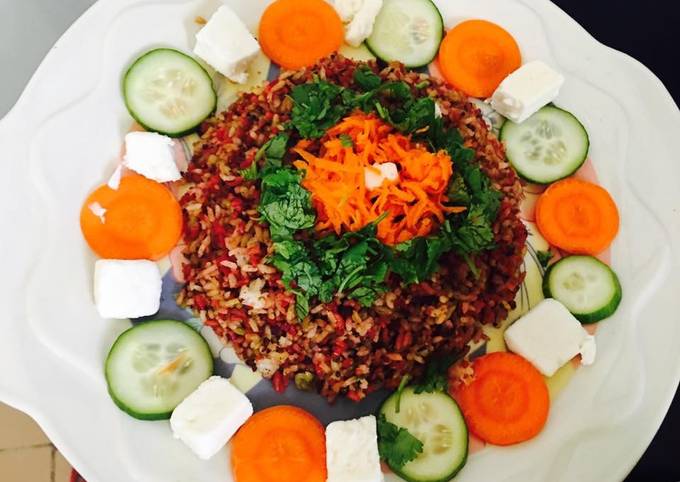 Colour full fried rice Recipe by Neha Nikul Raval - Cookpad
