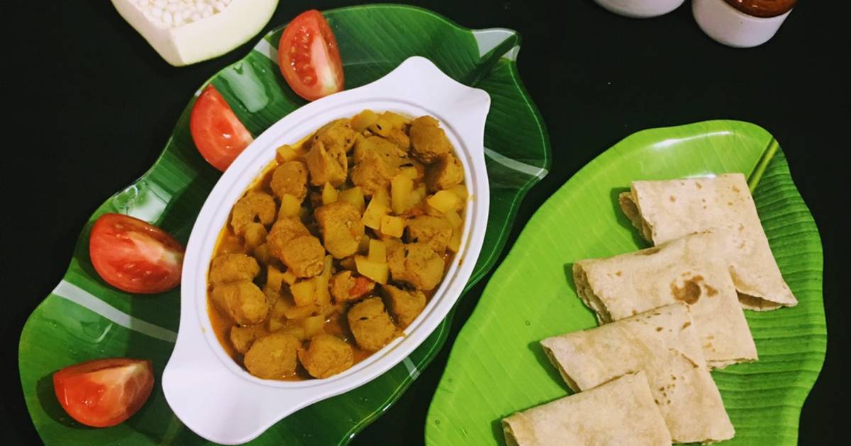 Soya Papaya Curry Recipe by Sudipa Gope - Cookpad