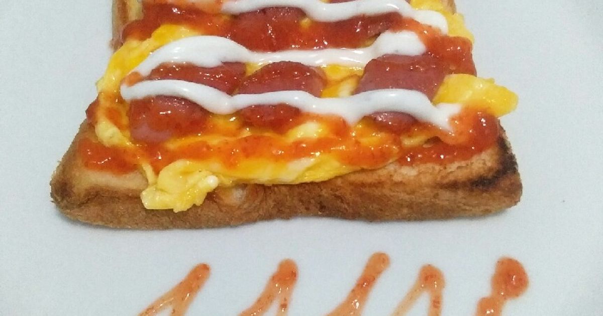 Resep Roti Toast Egg Sosis Mayo oleh Kiki_Nomuyepo - Cookpad