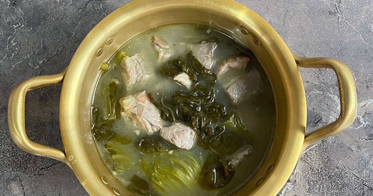 Resep Iga Babi kuah Sayur Asin (bakut sayur asin) oleh mourena ...