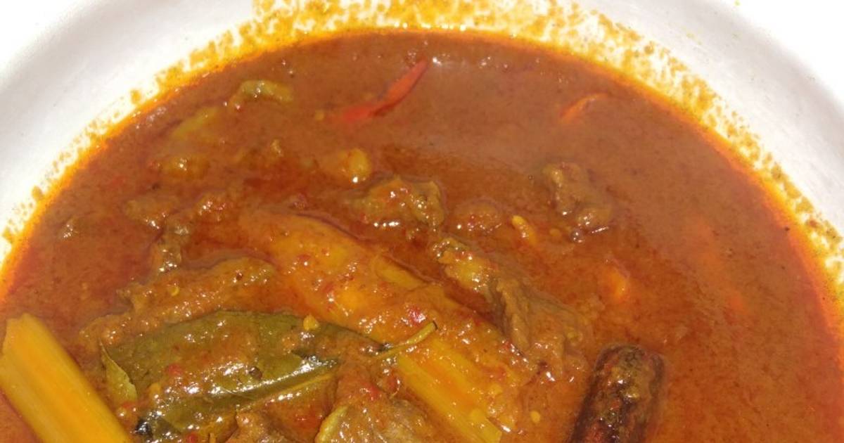 Resep Rendang daging sapi kuah nyemek oleh Ummu Queenayra - Cookpad
