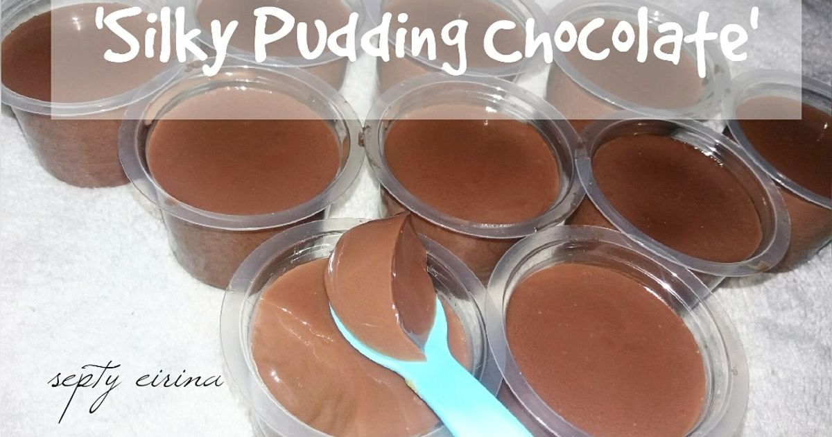 Resep Silky Pudding Coklat oleh Septy Eirina - Cookpad