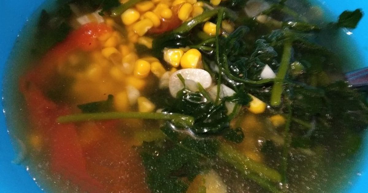 Resep Sayur Bening (Selada Air) Teladak Jagung By Dapur E N Ji oleh ...