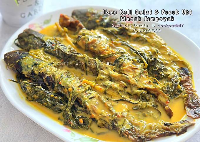 Resipi Ikan Keli Salai & Pucuk Ubi Masak Tempoyak oleh Sesimple Loralin ...