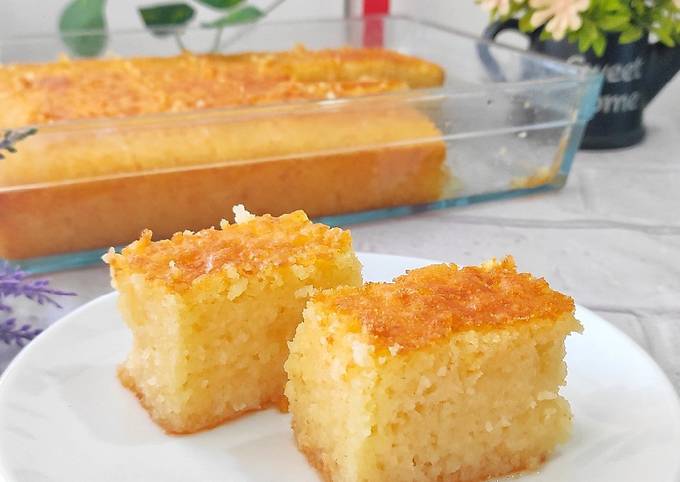 Resep Revani (Turkish Semolina Cake) oleh Heti - Cookpad