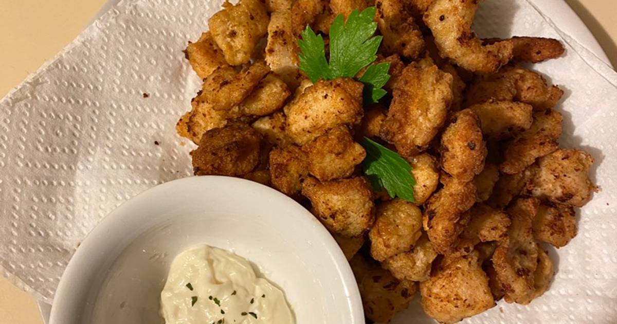 Resep Popcorn Chicken 🍿 (CEMILAN SEHAT RENDAH KARBOHIDRAT) oleh Rahma ...