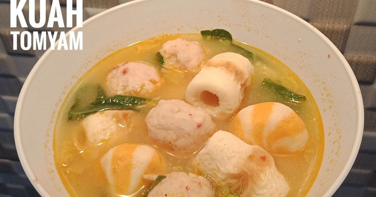 Resep Suki Seafood Kuah Tomyam oleh Hilma Ramdhiani - Cookpad