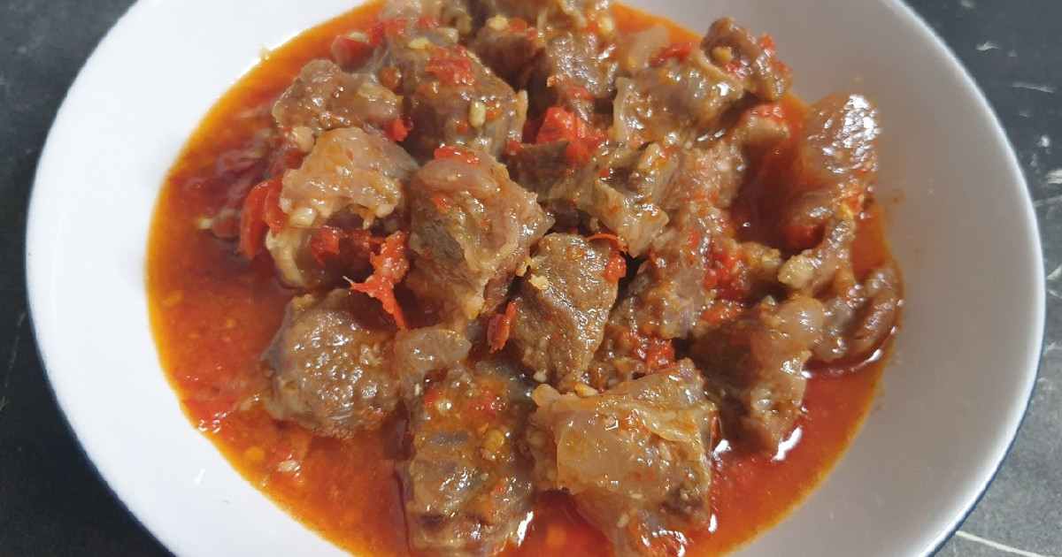 Resep Daging Balado oleh Menurumahan - Cookpad