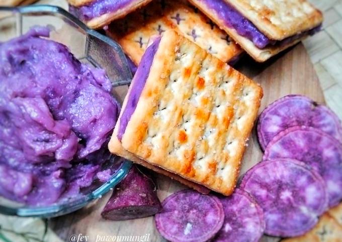 Resep Gabin Ubi Ungu oleh Fey_Pawonmungil - Cookpad