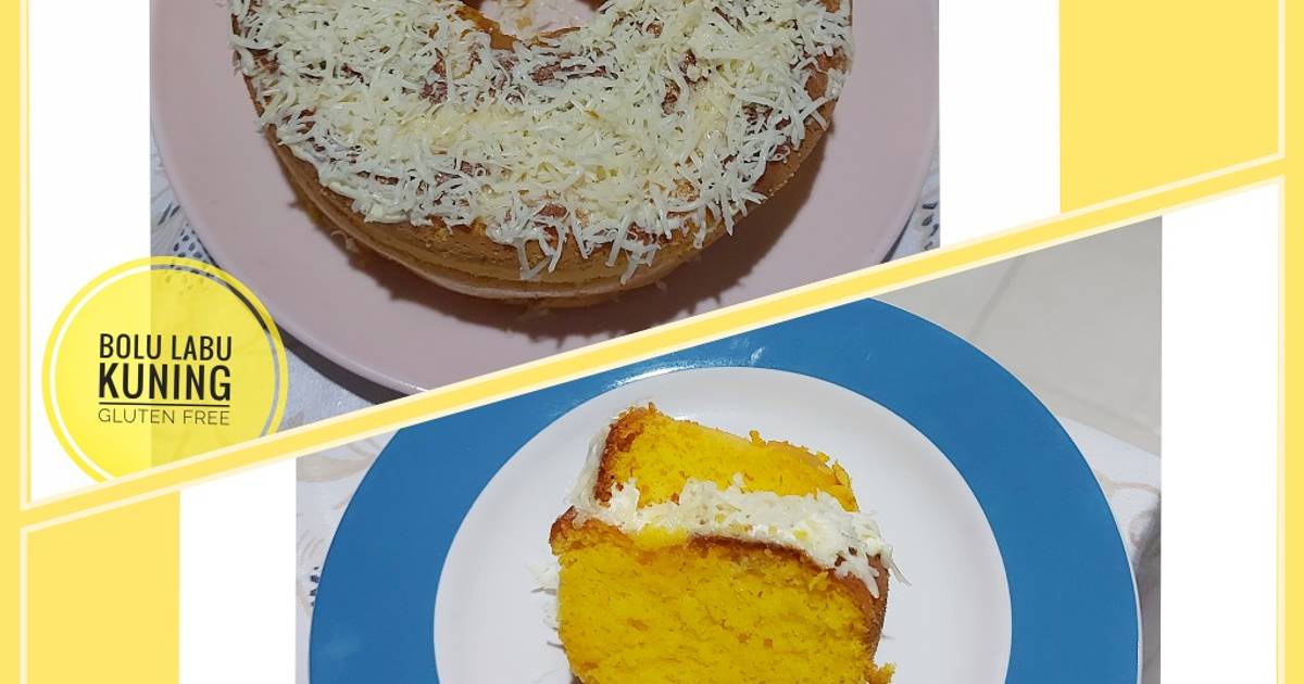 Resep Bolu labu kuning gluten free oleh Indri Darmayanti - Cookpad