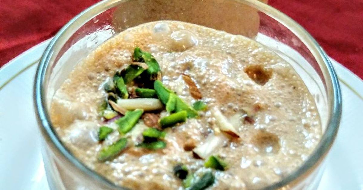 Chocolate Thandi Recipe by Shakuntla Tulshyan - Cookpad