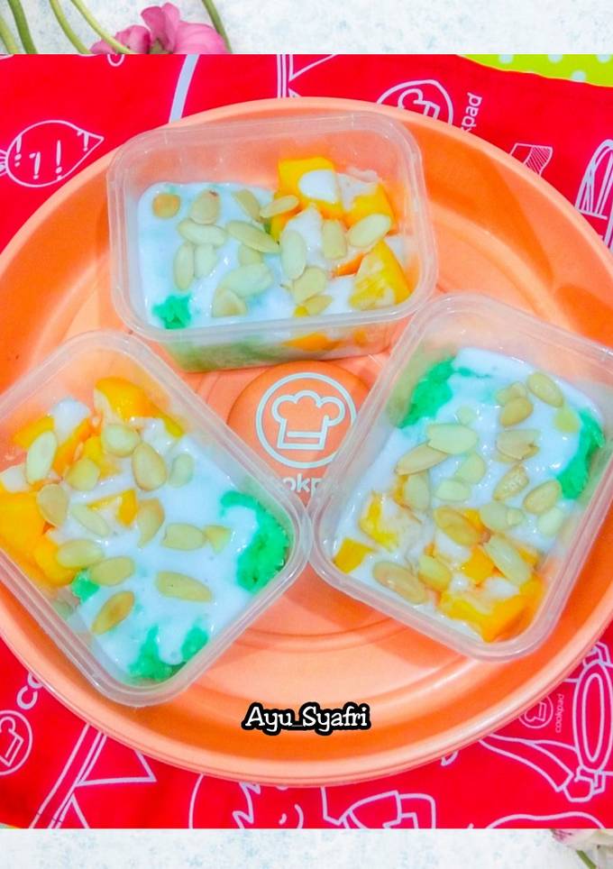 Resep Mango Sticky Rice 'Dessert Box' oleh Ayu_Syafri - Cookpad
