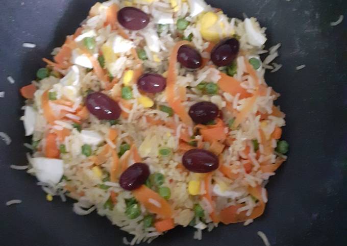 Arroz salteado vegetariano Receta de isabel gimeno- Cookpad