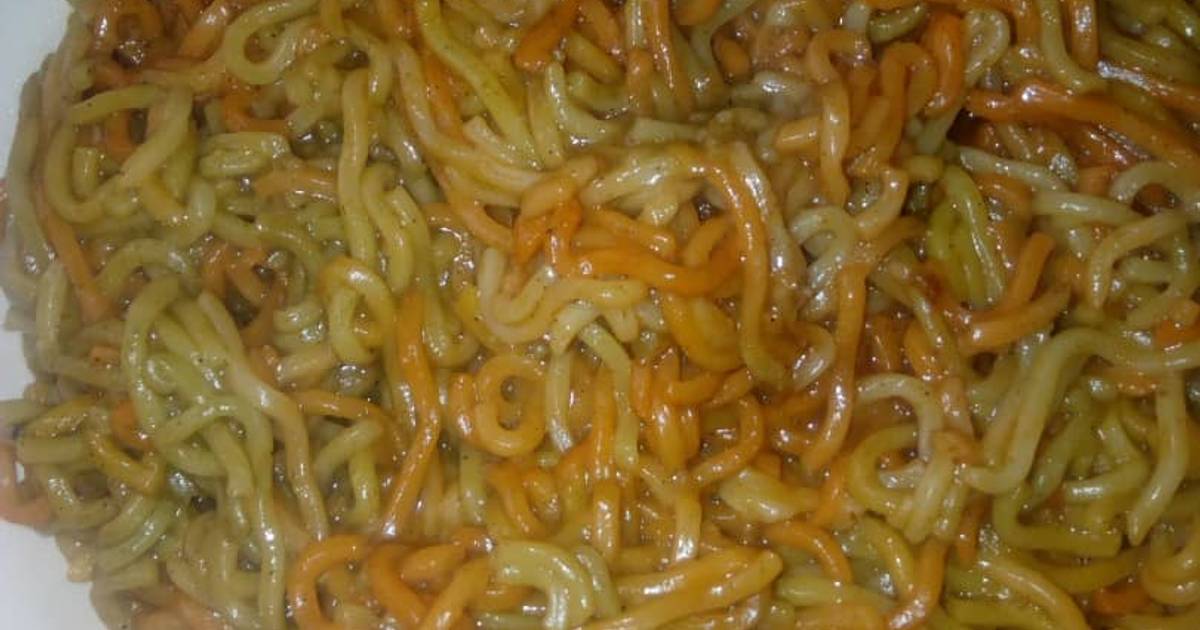 Coloured noodles Recipe by Phariey's Kitchen - Cookpad