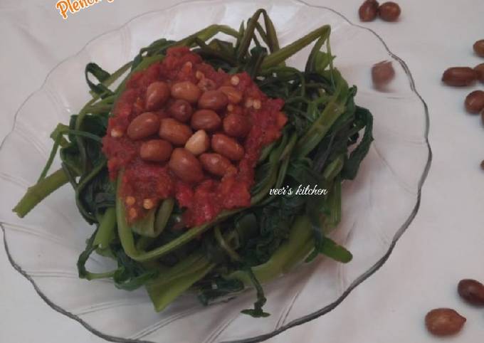 Resep Plencing Kangkung oleh Vira Triana - Cookpad