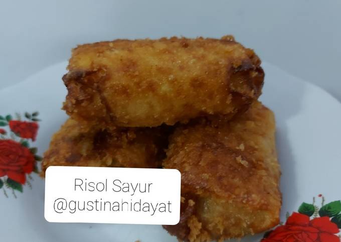 Resep Risol Sayur oleh gustina hidayat - Cookpad