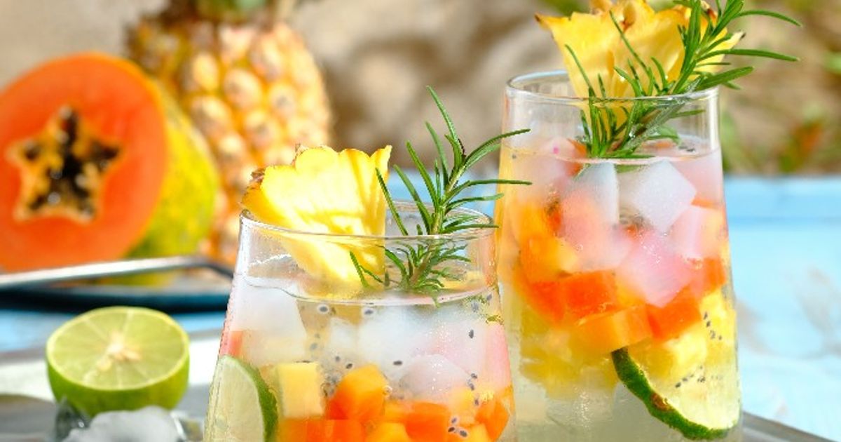 Resep Es Cocktail Ramadhan oleh Dapur Bundafaris - Cookpad