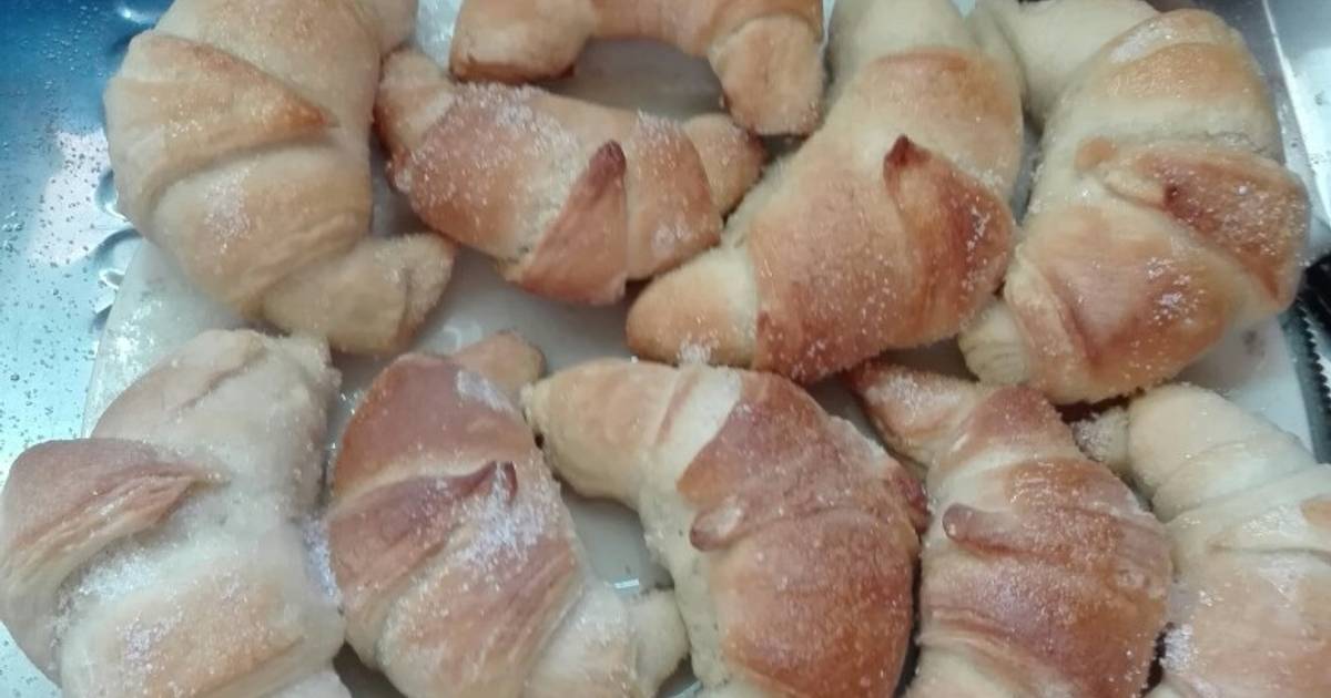 Croissant dulce Receta de 🍜 Andrés 🍜- Cookpad