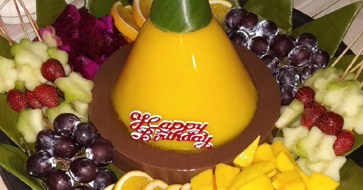 Resep Puding Tumpeng oleh Rizky Amallia - Cookpad