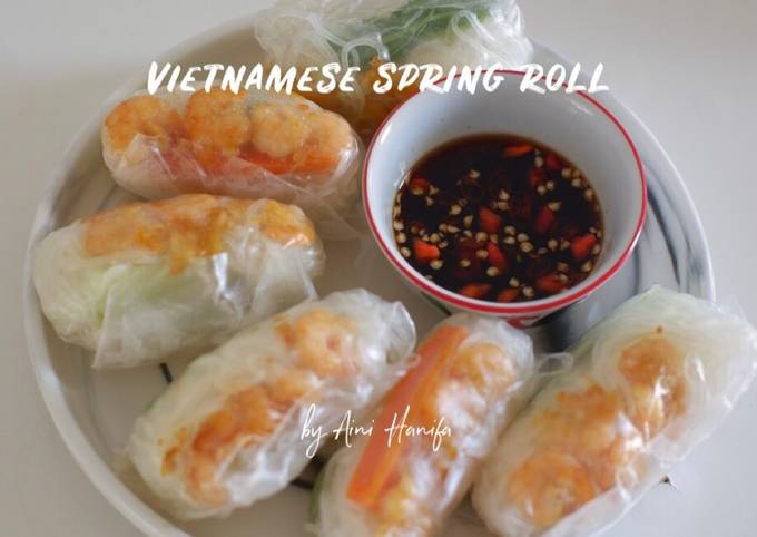 Resep Vietnamese Spring Roll oleh Aini Hanifa - Cookpad