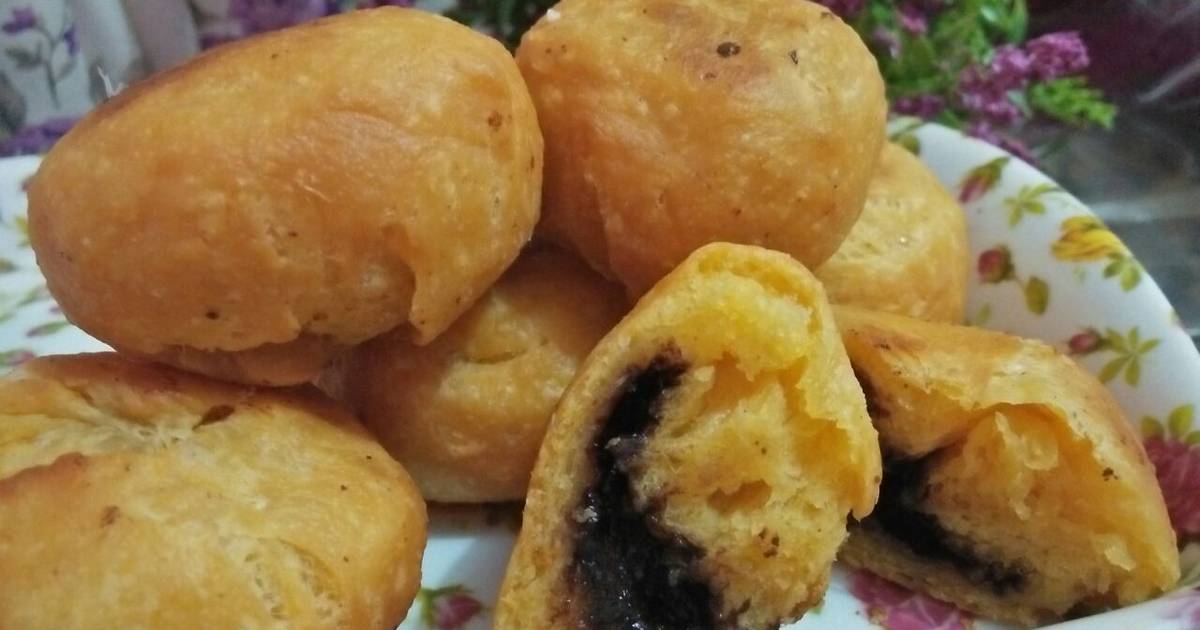 Resep Roti Goreng Ubi Jalar Isi Coklat oleh Syarifah Athiyatul Khairah ...