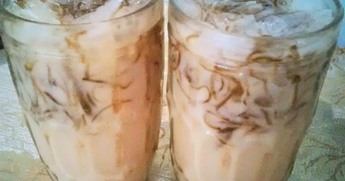 Resep Ice Cincau Milk Tea oleh Aprilia Pristianti - Cookpad