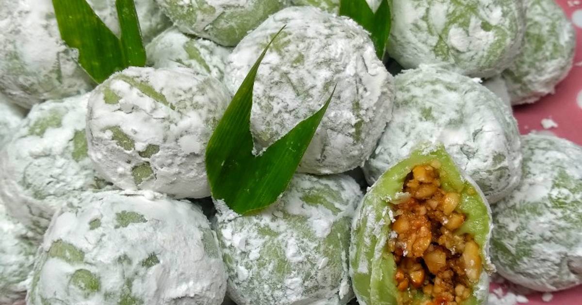 Resep Mochi Pandan oleh Syally - Cookpad