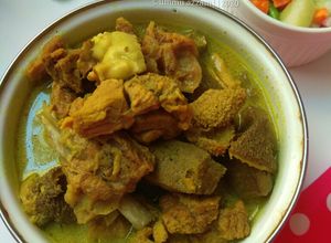 Resep sayur gule kambing rumahan enak dan mudah - Cookpad