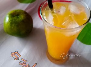 Resep es jeruk peras rumahan enak dan mudah - Cookpad