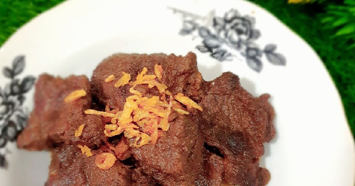 Resep Rendang Daging Bumbu Instan oleh Susi Gunawan - Cookpad