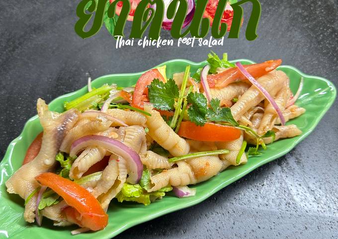 泰式酸辣鳳爪 ยำตีนไก่ Thai Chicken Feet Salad 食譜與作法 by raul - Cookpad