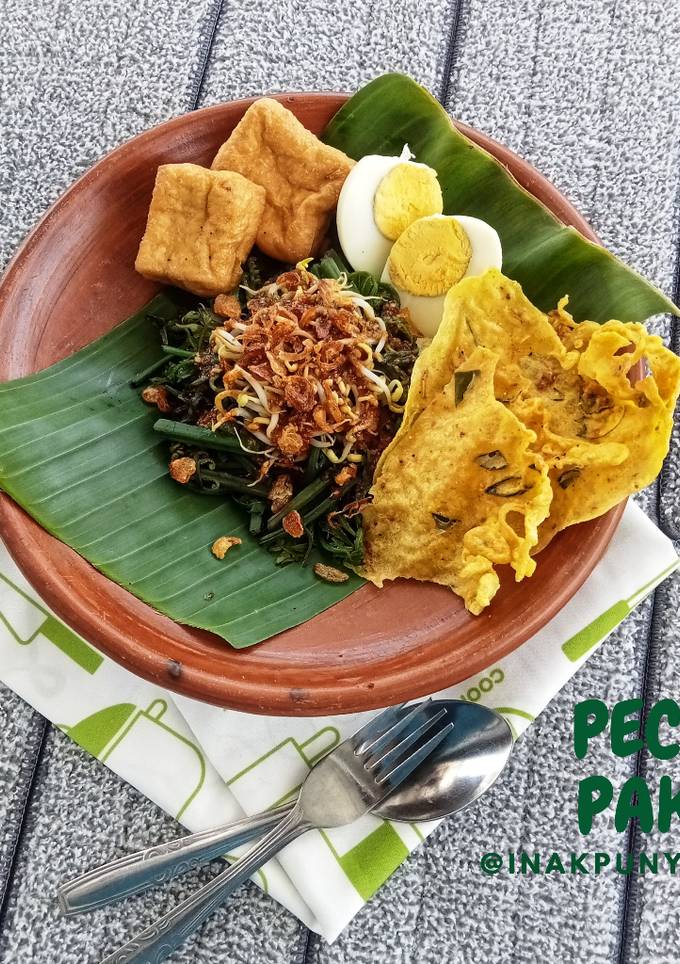 Resep Pecel pakis (menu sarapan sehat satset 15 menit) oleh Oktaviani ...