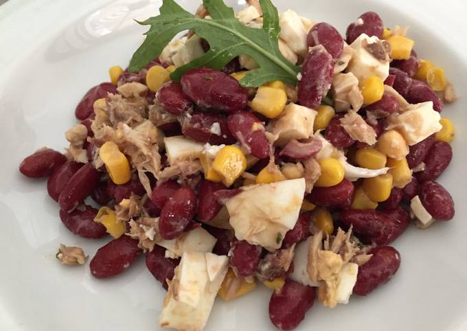 Ensalada de alubias fácil Receta de Marieta - Cookpad