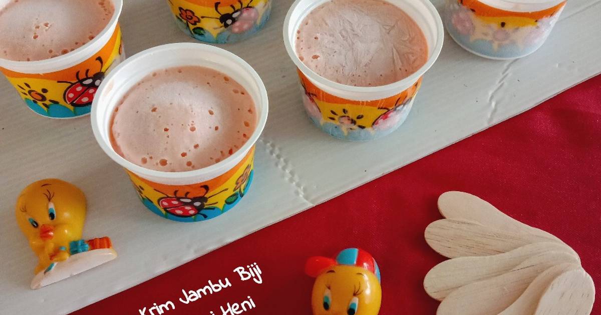20 resep es krim jambu biji enak dan mudah - Cookpad