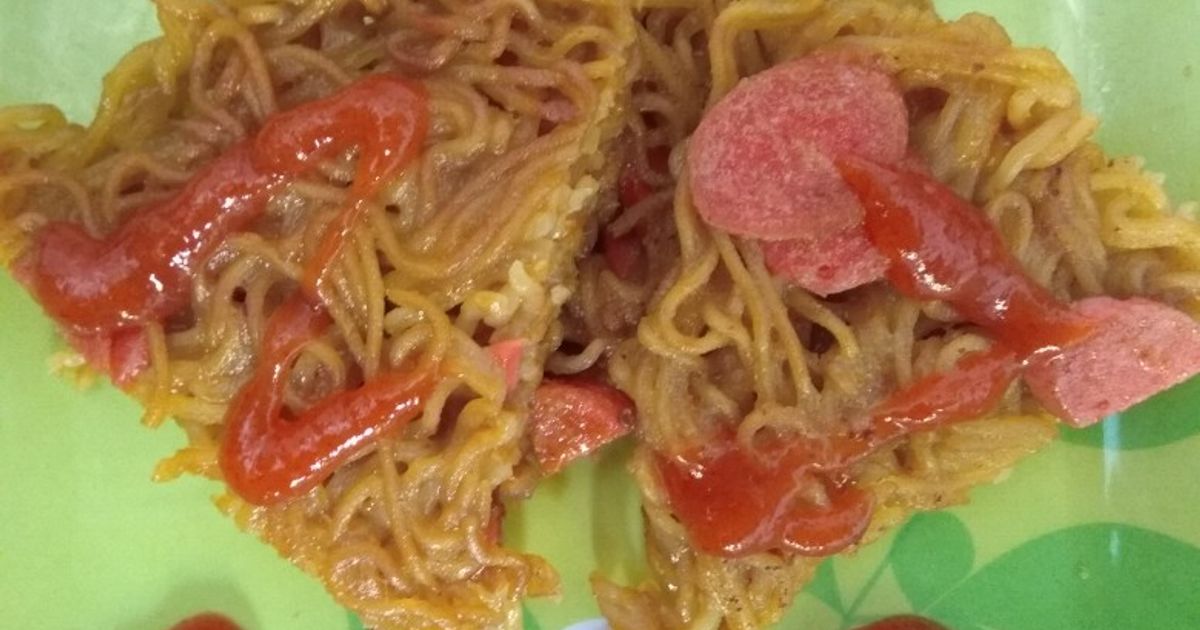 Resep #003 Omelete Mie Sosis oleh Aryani Kitchen - Cookpad
