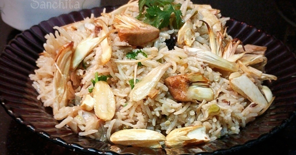 Kathal Biryani /Jackfruit Biryani Recipe by Sanchita Mittal - Cookpad