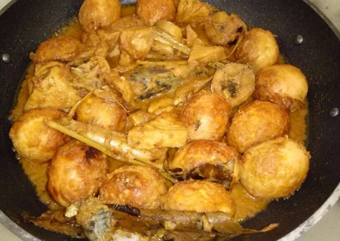 Resep Rendang Telor & Tahu 🍳 oleh It's Lee-a's Kitchen - Cookpad