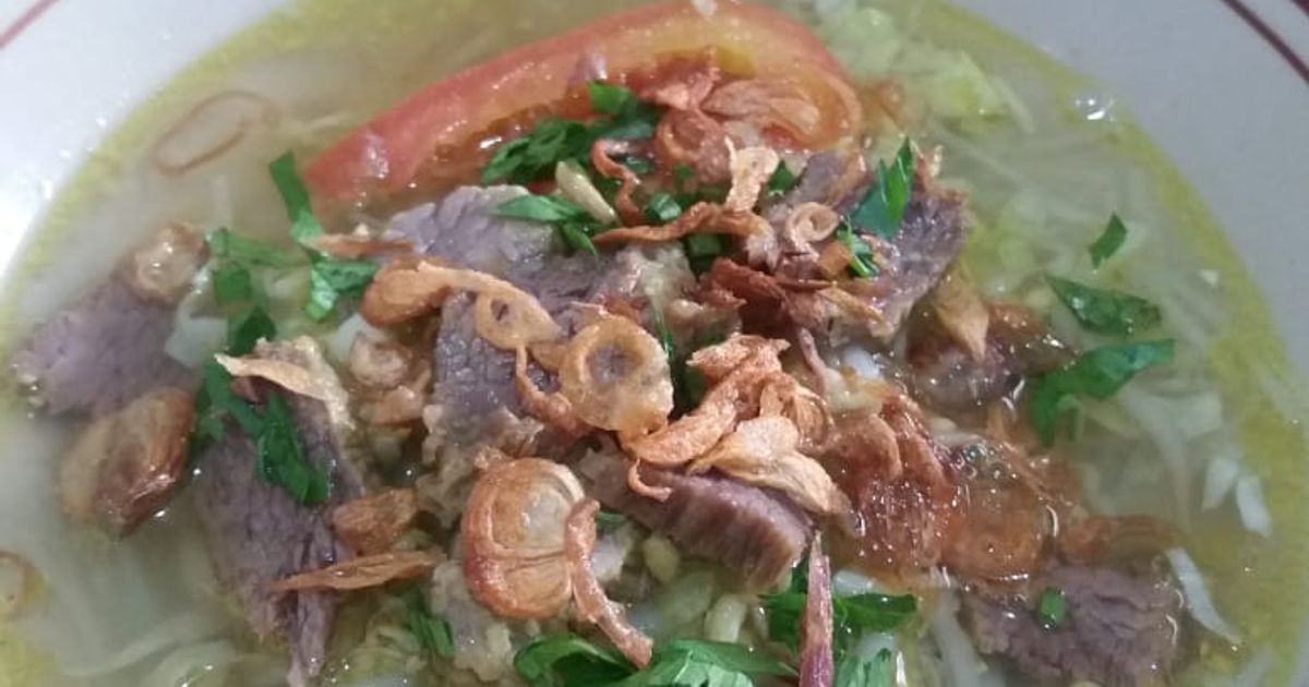 Resep Soto Sapi Bening Jogja oleh UmmuThorAlVi - Cookpad