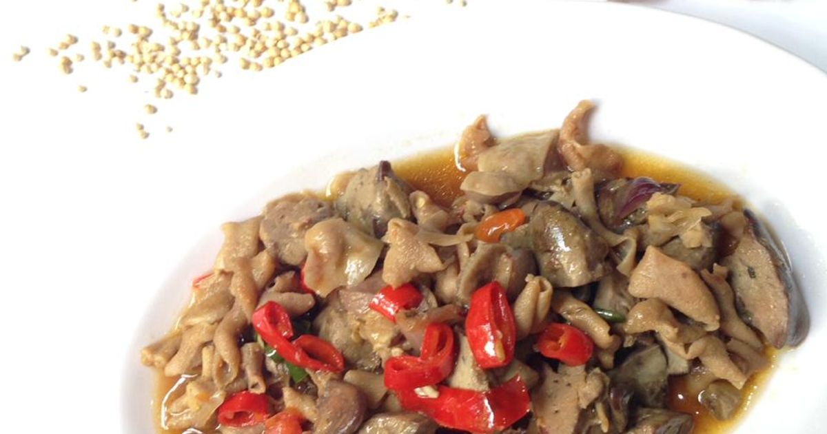 Resep Oseng Hati Ampela Dan Usus oleh novita_ariyanti - Cookpad