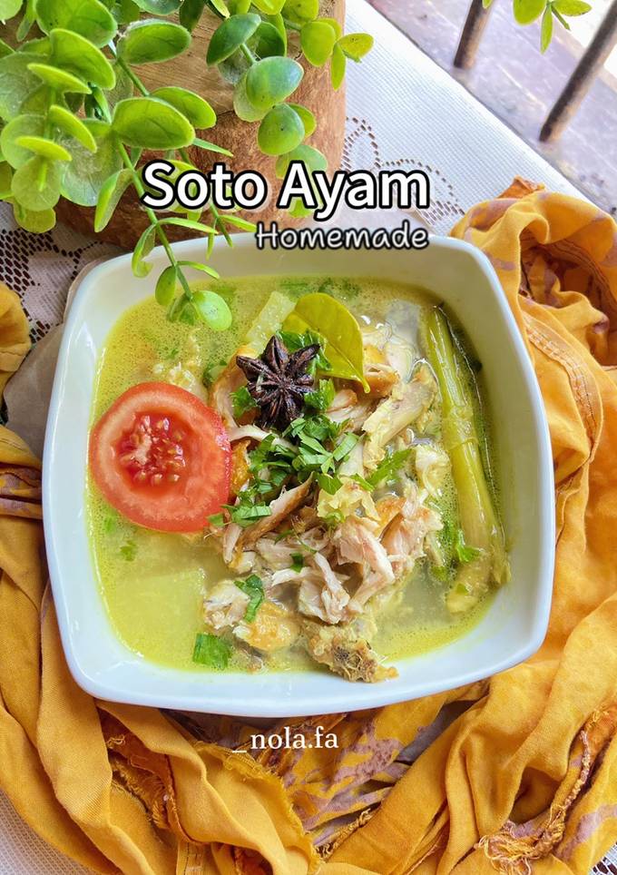 Resep Soto Ayam Homemade oleh Dapur Mama La - Cookpad