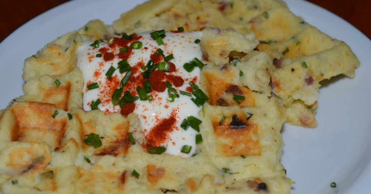 Waffles De Papa! Receta de Fabio Talibs- Cookpad
