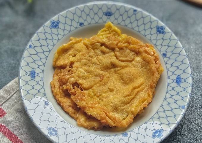 Resep Telur Dadar Gimbal oleh Farhah - Cookpad