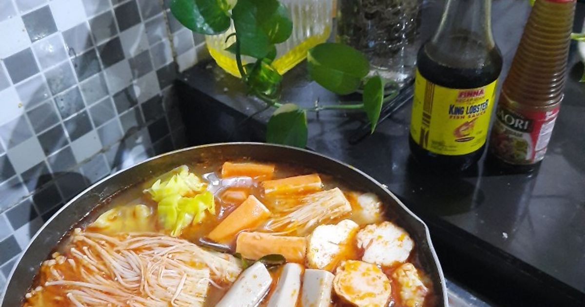 Resep saus tomyam suki suki rumahan enak dan mudah - Cookpad