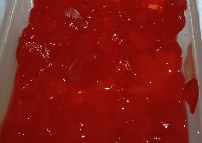 Resep Manisan kolang-kaling (merah marjan) oleh Momy Ghaisan - Cookpad