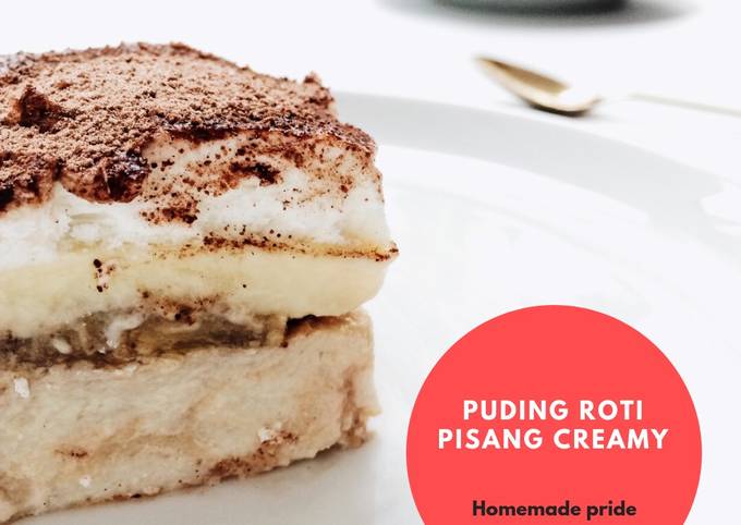 Resep Puding Roti Pisang Creamy oleh Rosse Meidina - Cookpad