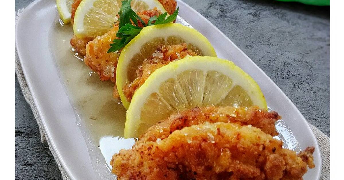 Resep Ayam Saus Lemon oleh Ummahhaaqa95 (Afni Nur Rochmah) - Cookpad